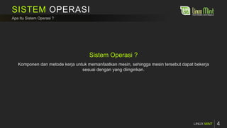 Linux mint | PPT