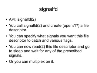 Linux multiplexing | ODP | Operating Systems | Computer Software and Applications