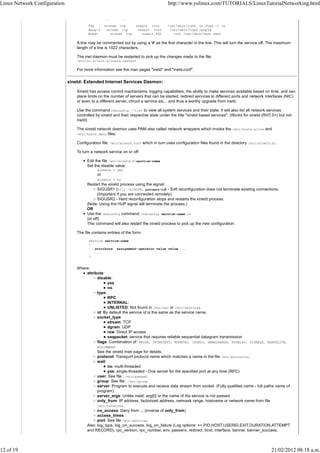Linux network configuration | PDF | Operating Systems | Computer Software and Applications