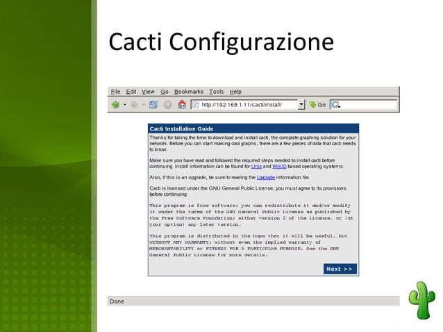 Linux Network E System Monitoring Con Cacti | ODP