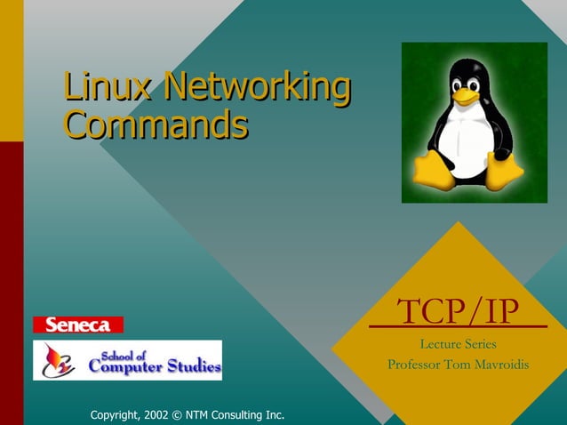 Linux Networking Commands | PPT