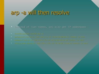 Linux Networking Commands | PPT