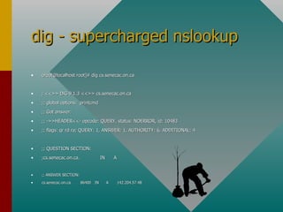 Linux Networking Commands | PPT