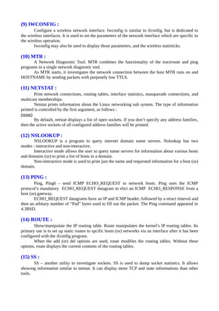 Linuxnetworkingcommands | PDF