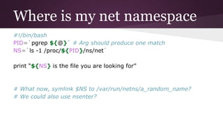 Linux network namespaces | PPT