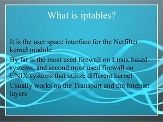 Linux Network Security | ODP