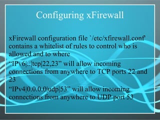 Linux Network Security | PPT