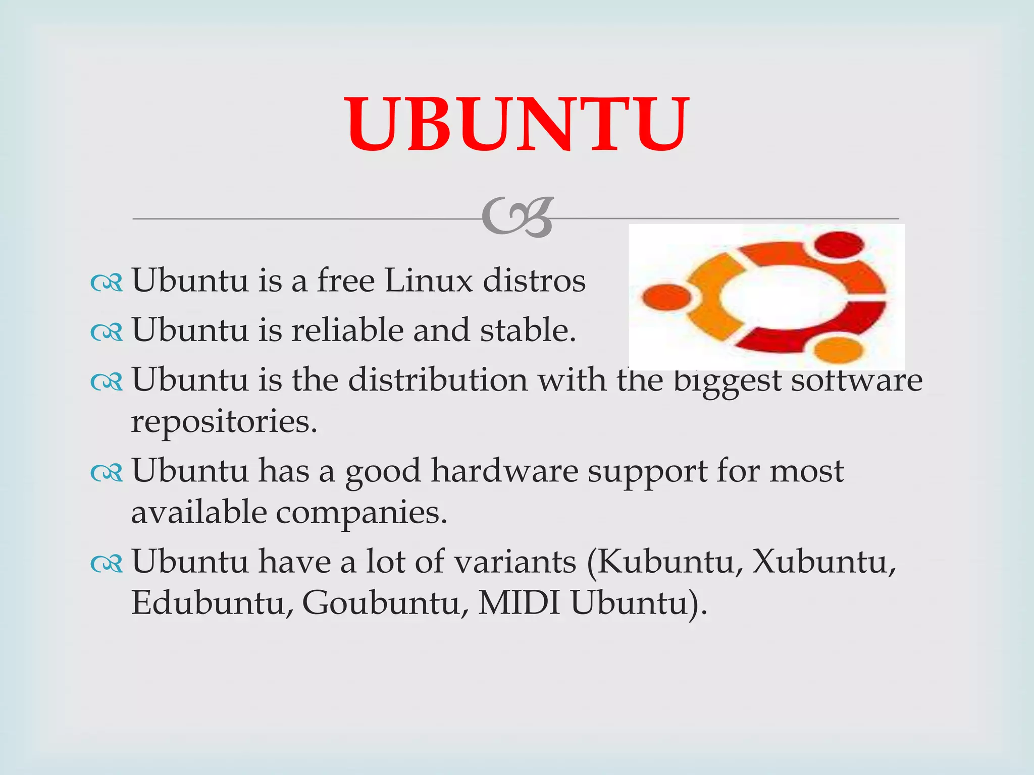 Linux ppt | PPT