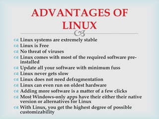 Linux ppt | PPT
