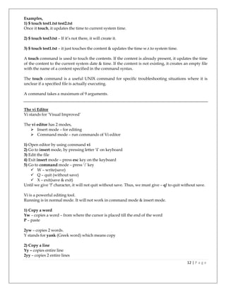 Linux Notes-1.pdf | Operating Systems | Computer Software and Applications