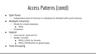 Linux NUMA & Databases: Perils and Opportunities | PDF