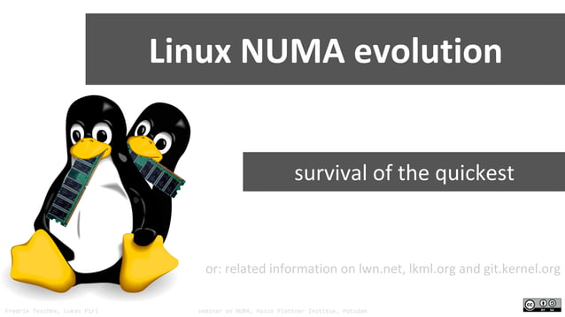 Linux numa evolution | PPT