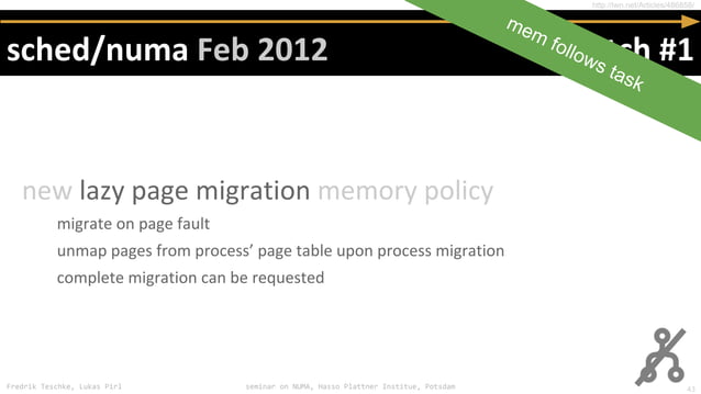 Linux numa evolution | PPT