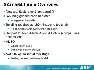 Linux on ARM 64-bit Architecture | PPT