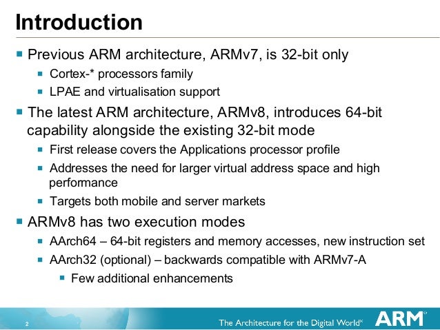 Linux on ARM 64-bit Architecture