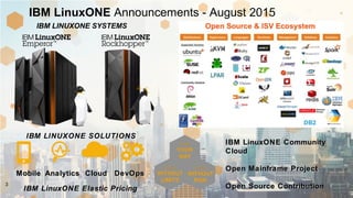 LinuxONE cavemen mmit 20160505 v1.0 | PPT