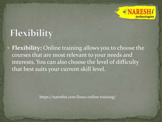 LINUX ONLINE TRAINING | PPT