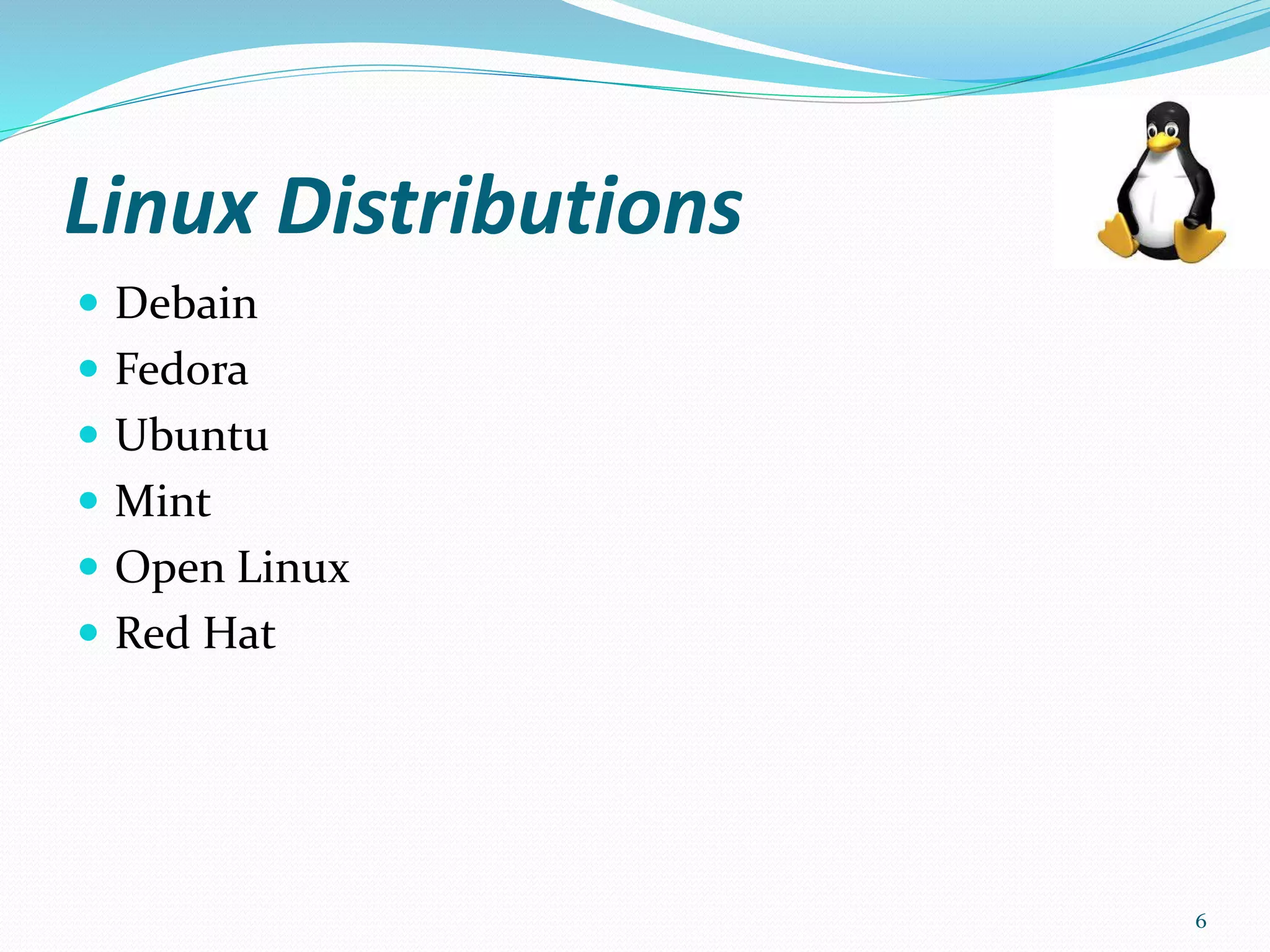 Linux opearting system | PPTX