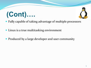 Linux opearting system | PPT