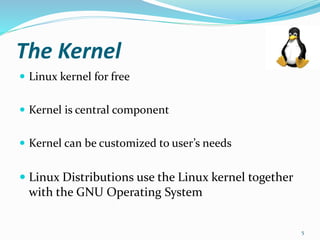 Linux opearting system | PPT