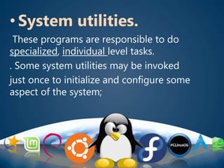 Linux operating system | PPTX | Operating Systems | Computer Software ...