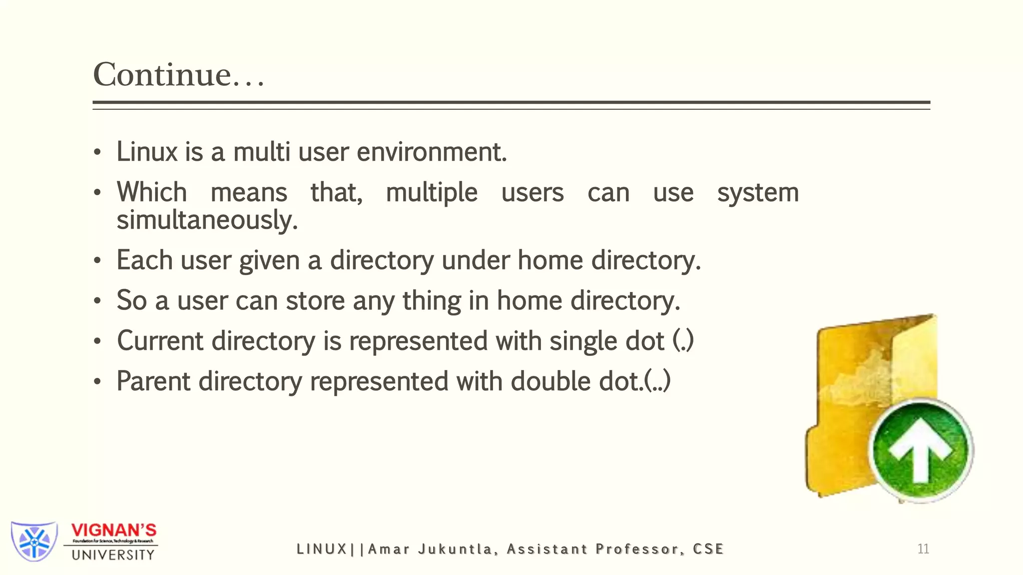 Linux Directory System: Introduction | PPTX