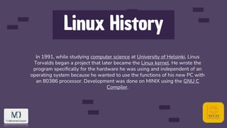 Linux operating system | PPTX