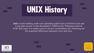Linux operating system | PPTX