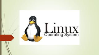 linux operating system.pptx | Operating Systems | Computer Software and Applications