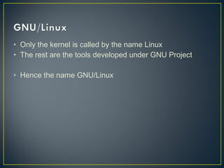 Linux operating system by Quontra Solutions