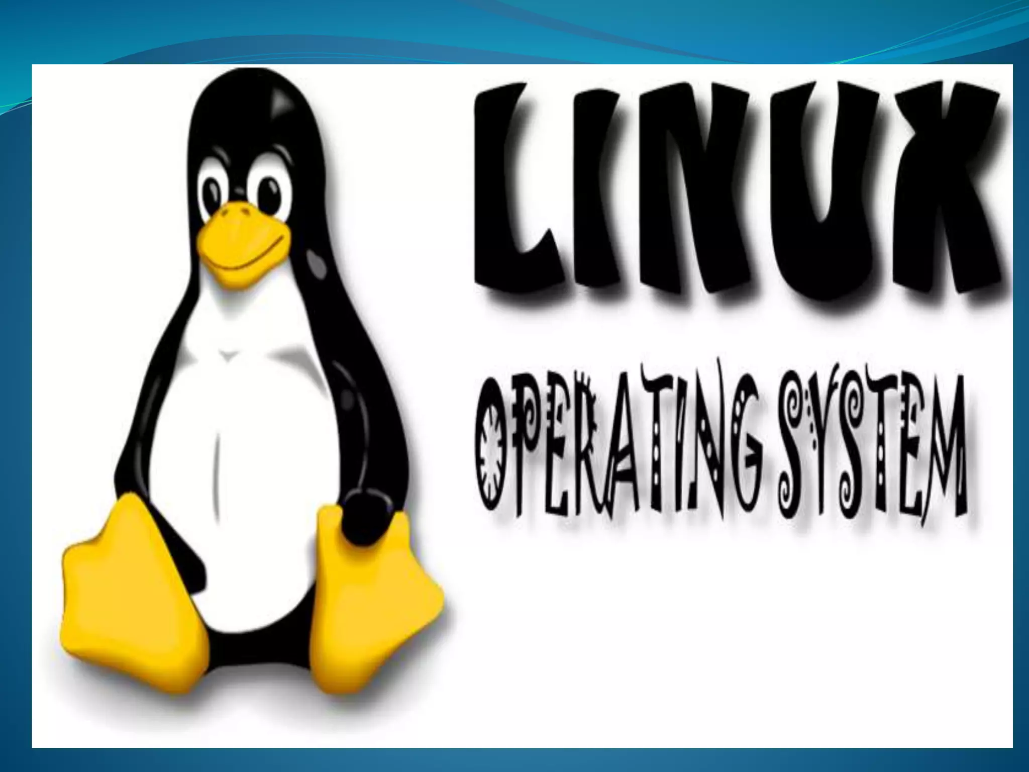 Linux operating system ppt | PPTX