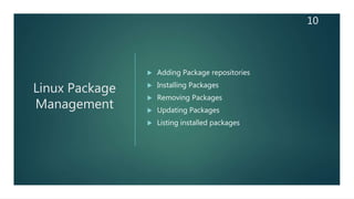 Linux Operating System Fundamentals | PPT