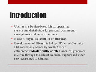 Linux operating systems and Bootable Pendrive | PPT