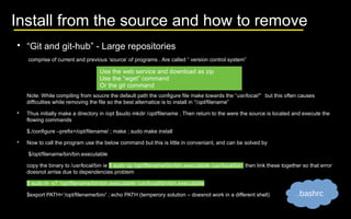 Linux basic for CADD biologist | PPT