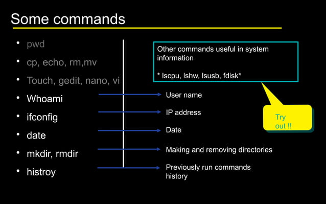 Linux basic for CADD biologist | PPT