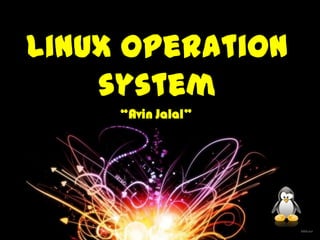 Linux operation system | PPT