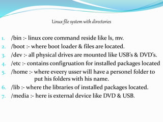 Linux Operating System | PPTX