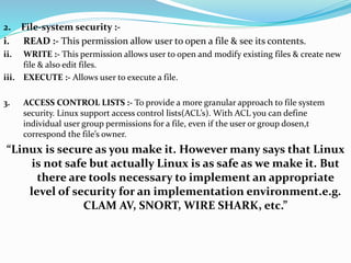 Linux Operating System | PPTX