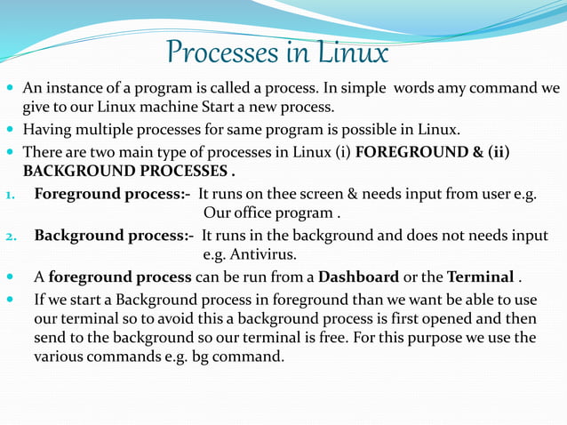 Linux Operating System | PPTX