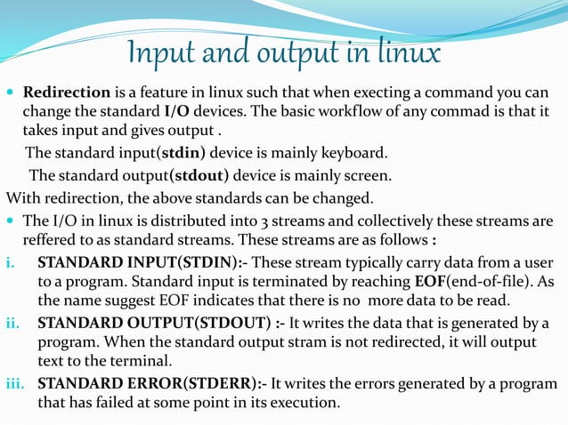 Linux Operating System | PPTX