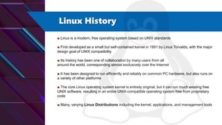 Linux os | PPTX