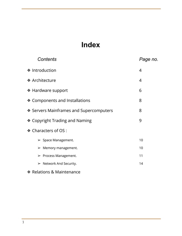 Linux OS presentation | PDF