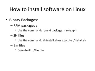 Browsing The Source Code of Linux Packages | PPT