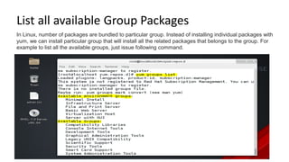 Linux packege manager | PPT