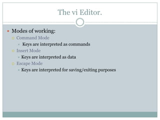 Linux Command Suumary | PPT