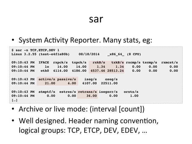 Linux Performance Tools | PPT