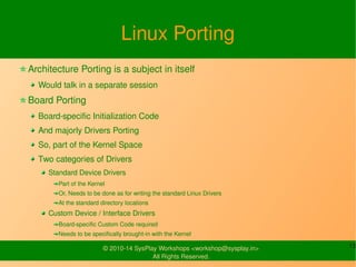 Linux Porting | PPT