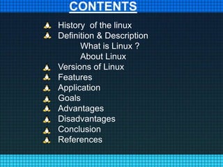 Overview_Linux ppt | PPTX