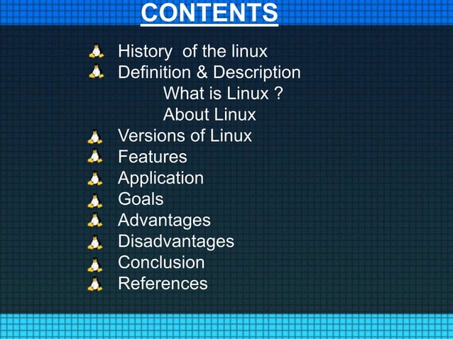 Overview Linux Ppt Ppt