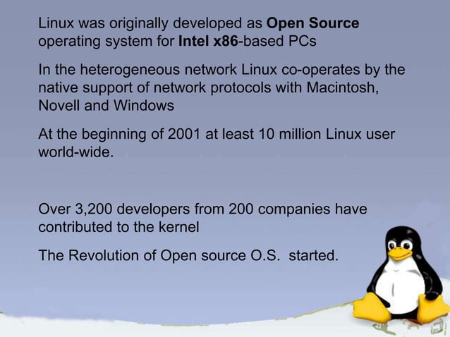 Overview_Linux ppt | PPTX